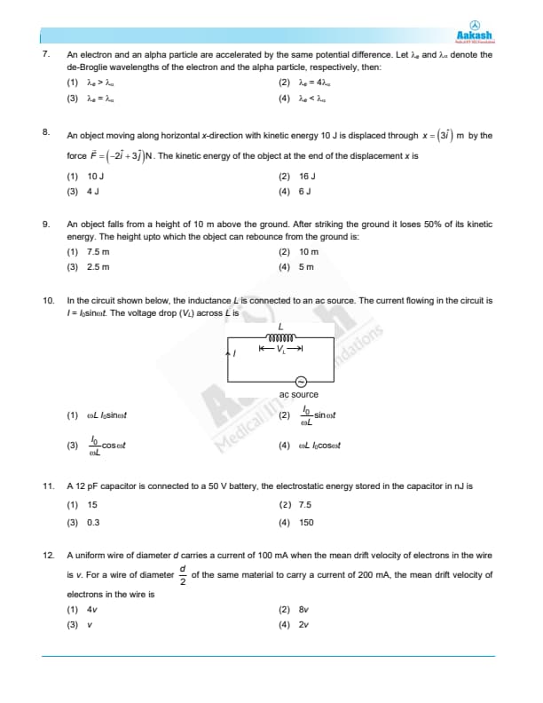 NEET Re-Exam 2024 Question Paper (Available) with Answer Key PDF