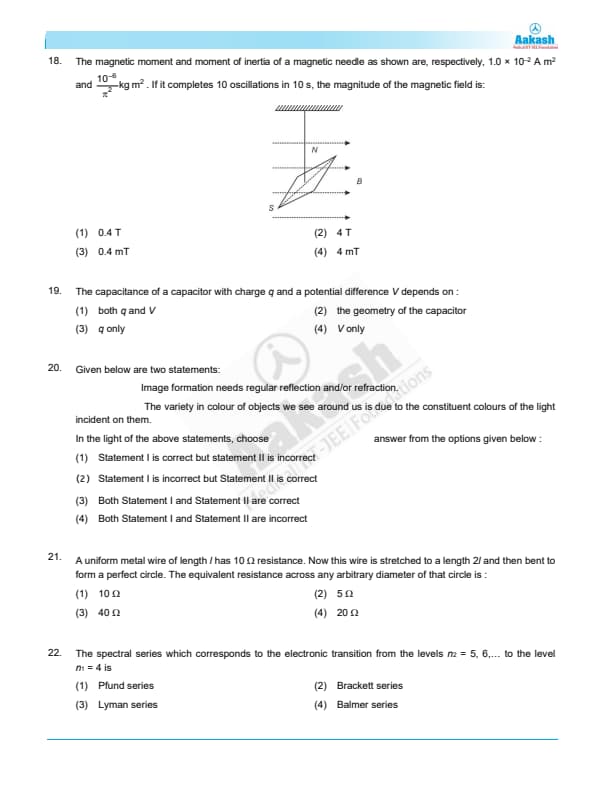 NEET Re-Exam 2024 Question Paper (Available) with Answer Key PDF