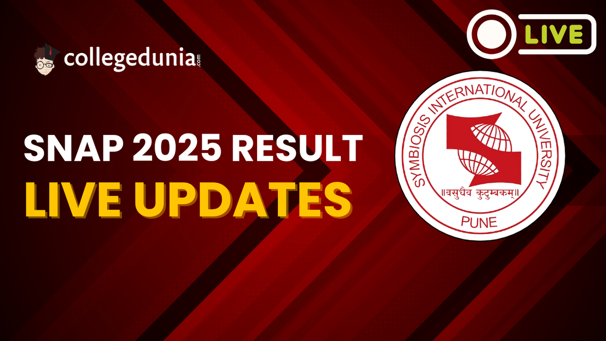 SNAP 2025 Results (Out) Live Updates: Download your scorecard @snaptest.org