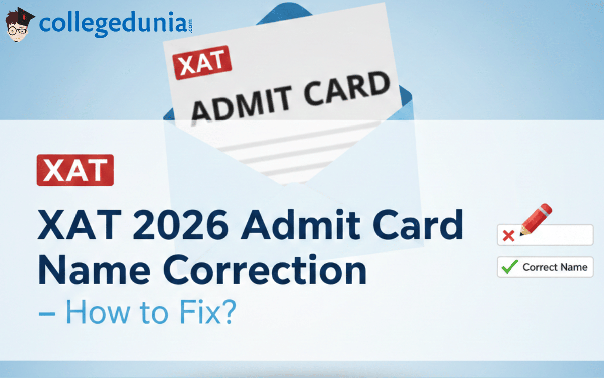 XAT 2026 Admit Card Name Correction – How to Fix?