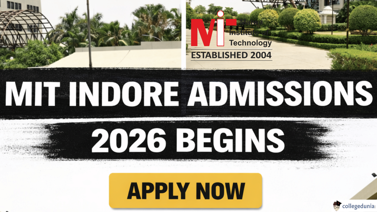 MIT Indore Admissions 2026 Begins @mitindore.co.in; Apply Now