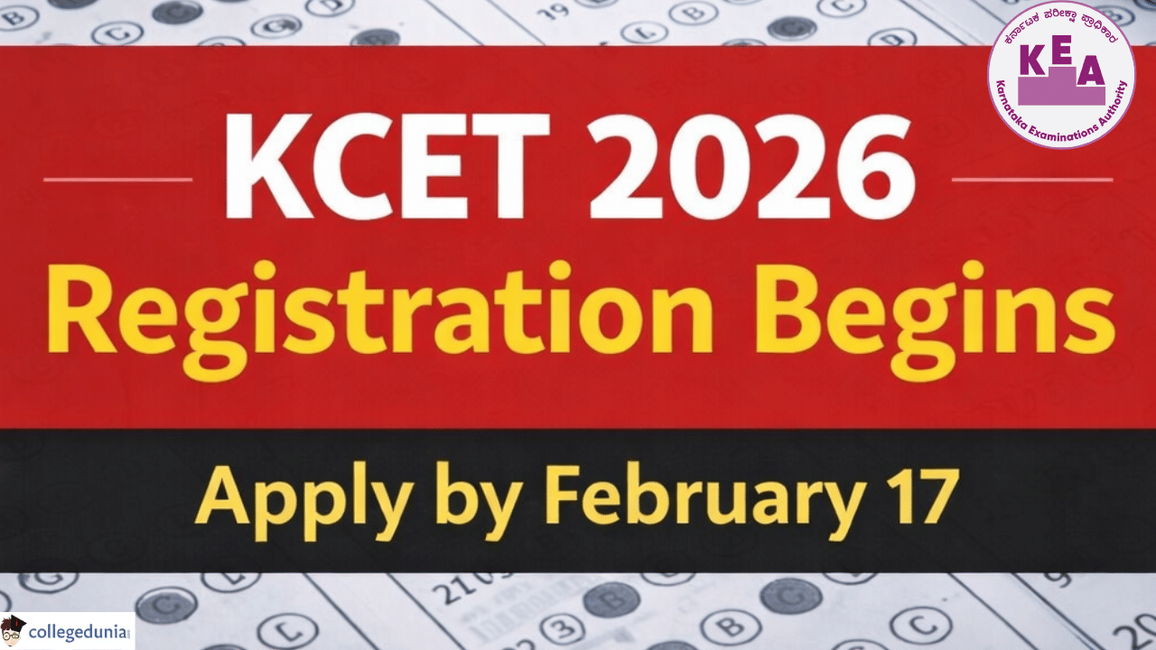 KCET 2026 Registration Begins @cetonline.karnataka.gov.in; Apply by ...