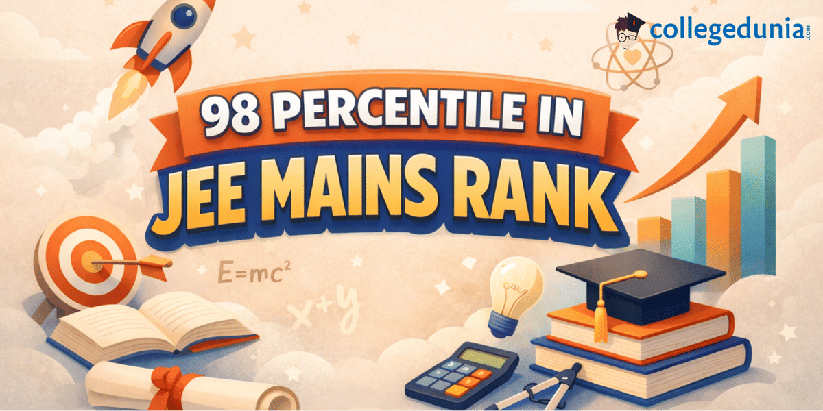 98 Percentile in JEE Mains Rank
