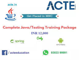 ACTE training Institute Porur, Chennai: Regular Classroom Courses ...