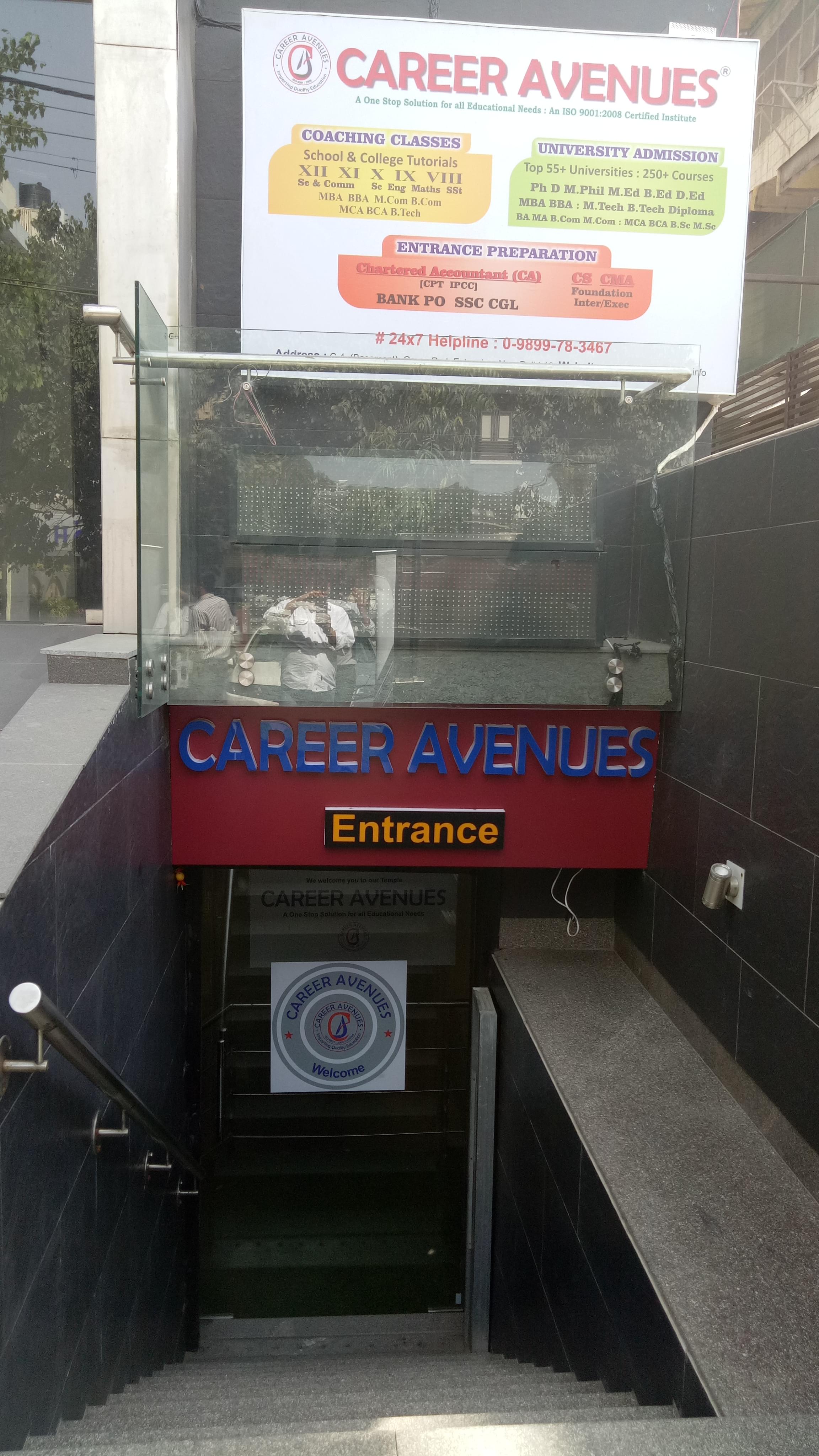 Career Avenues Green Park, New Delhi: Bank PO, IIT-JEE, AIPMT