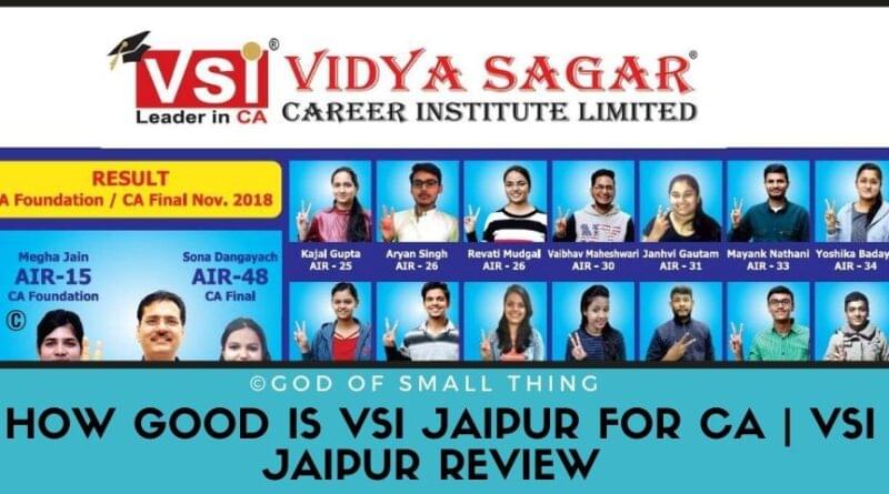 Vidya Sagar Classes, Jaipur: CA Foundation, CMA, Online Classroom Program