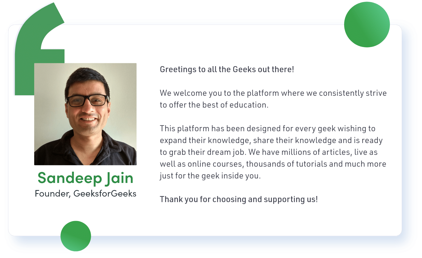 GeeksforGeeks: Courses, Fee Structure, Highlights, Reviews