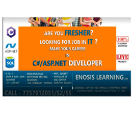 ENOSIS LEARNING TRAINING, Pune, Courses: JAVA, Manual Testing, C++ ...