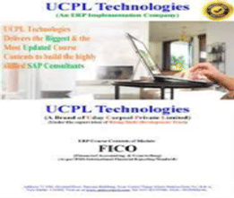 UCPL Technologies, Delhi NCR: FICO, CRM, ABAP, HCM/HRM, MM, Classroom ...