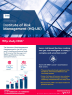 India Affiliate of Institute of Risk Management, Mumbai: Courses, Fees ...