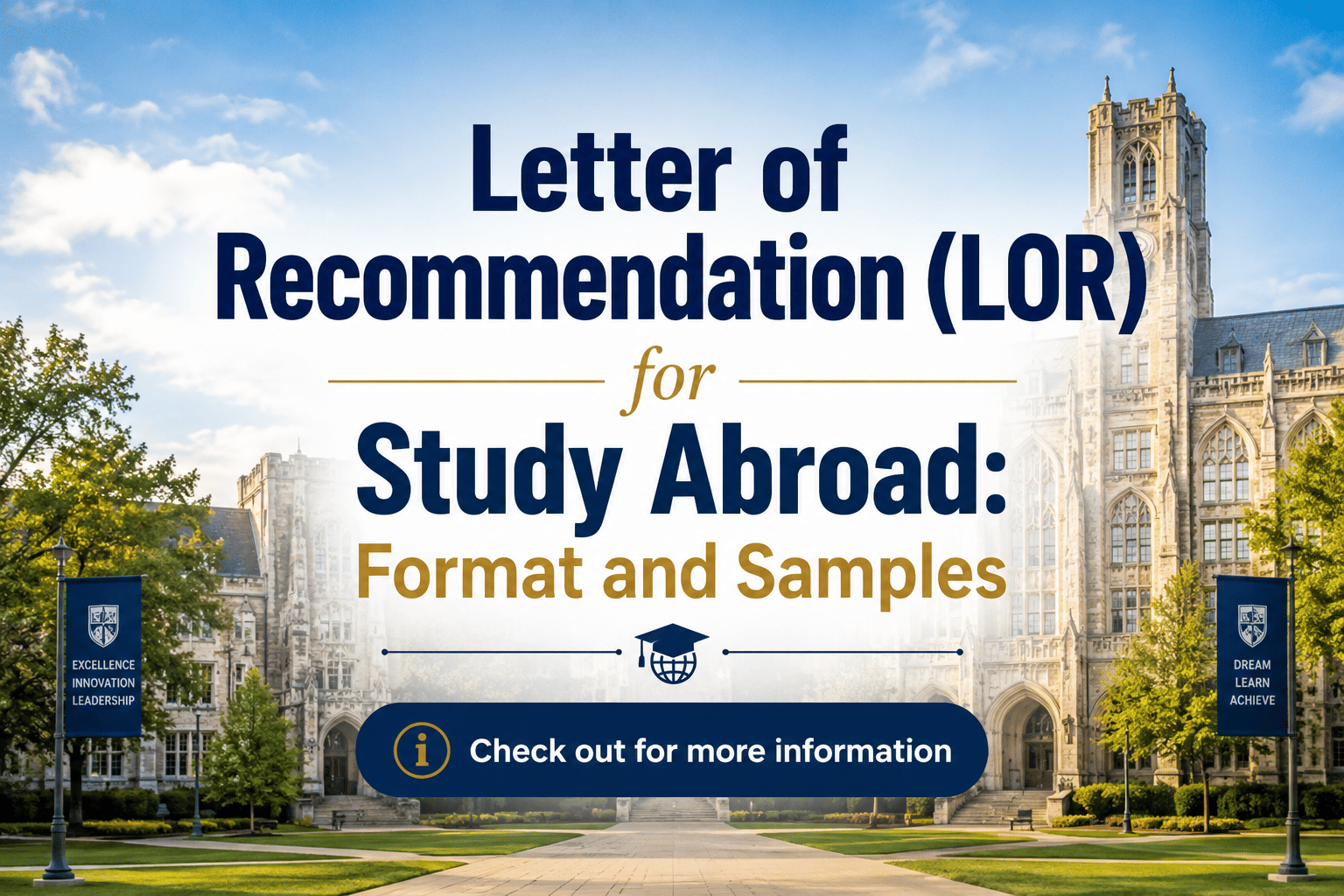 Letter of Recommendation (LOR) for Study Abroad: Format and Sample