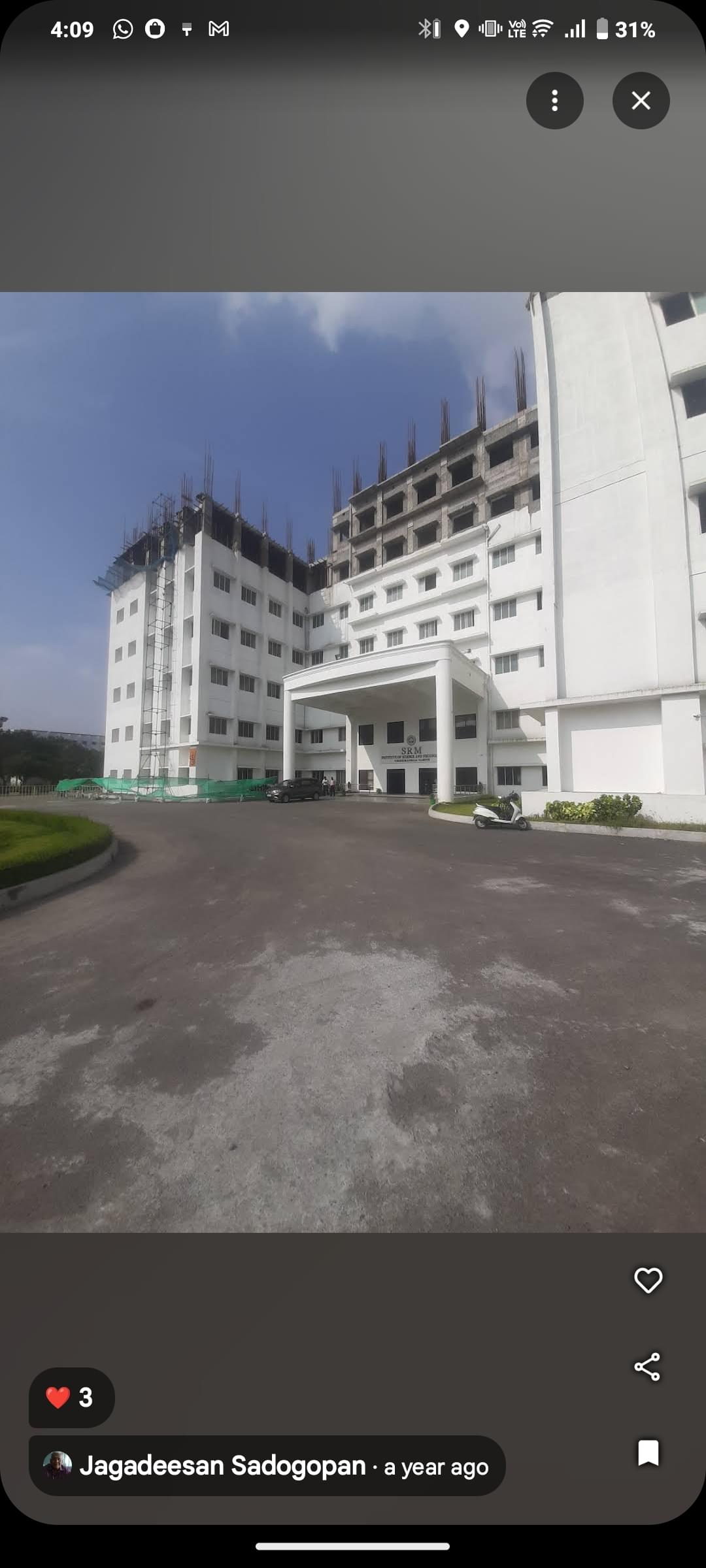 SRMIST Trichy: Fees, Admission 2025, Courses, Cutoff, Ranking, Placement