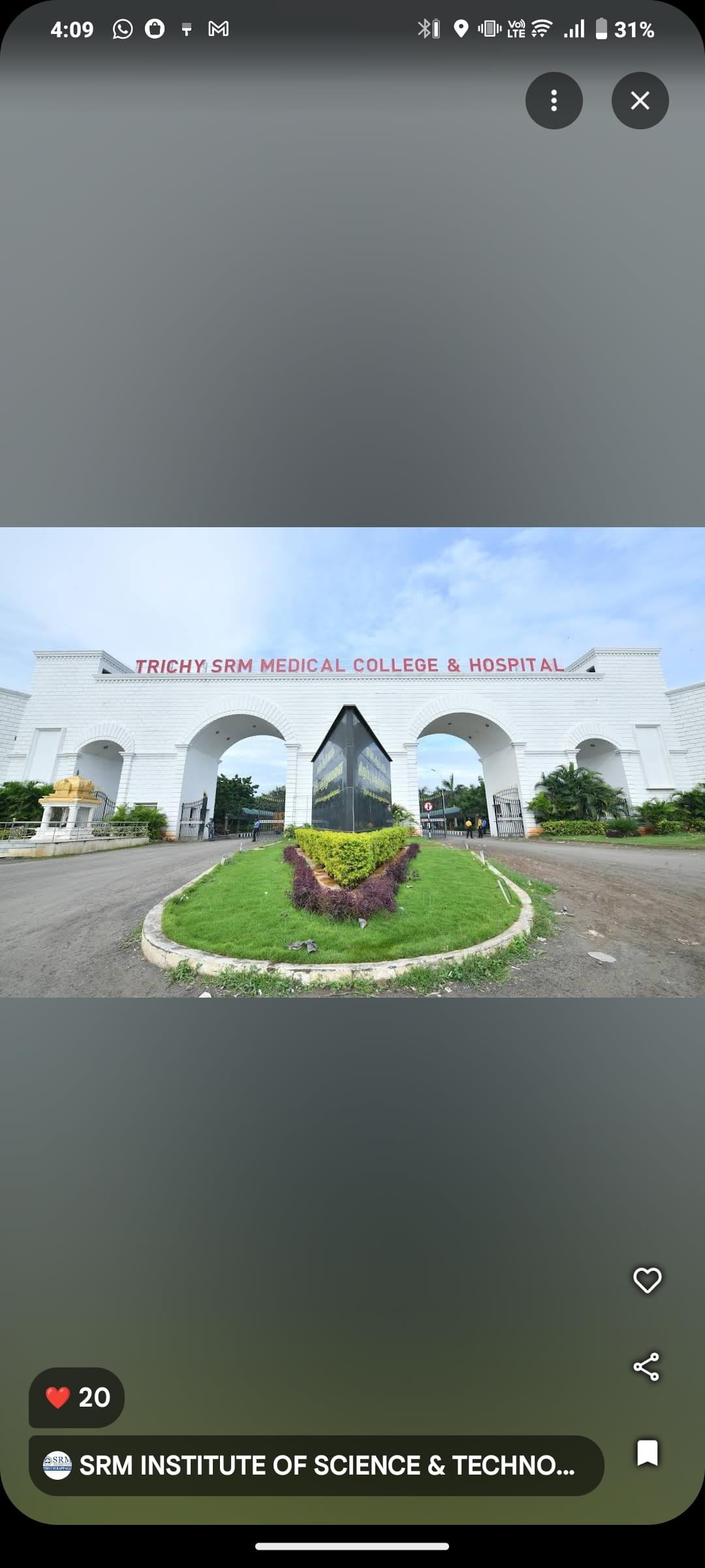 SRMIST Trichy: Fees, Admission 2025, Courses, Cutoff, Ranking, Placement