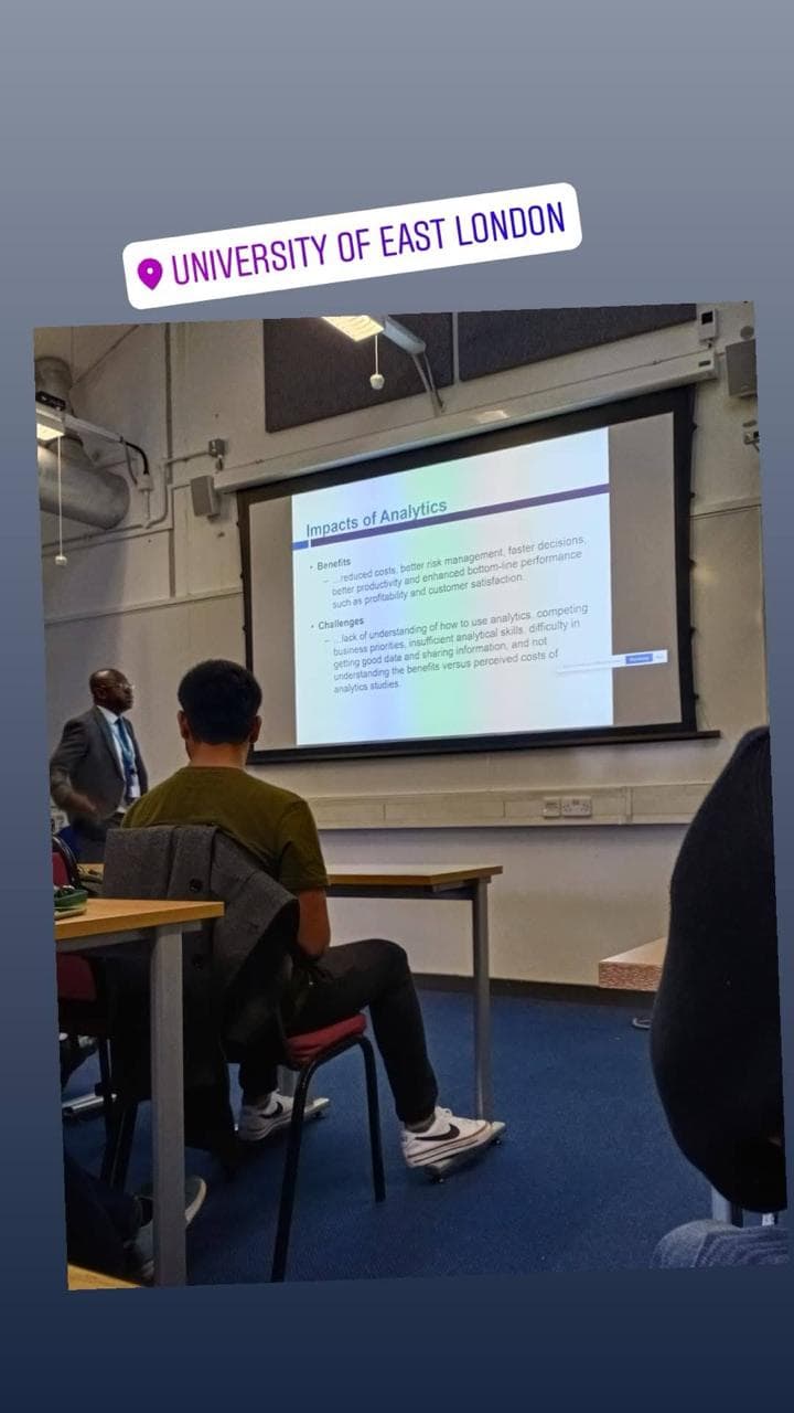 Sravan Kumar Guguloth Review at University Of East London [UEL], London ...