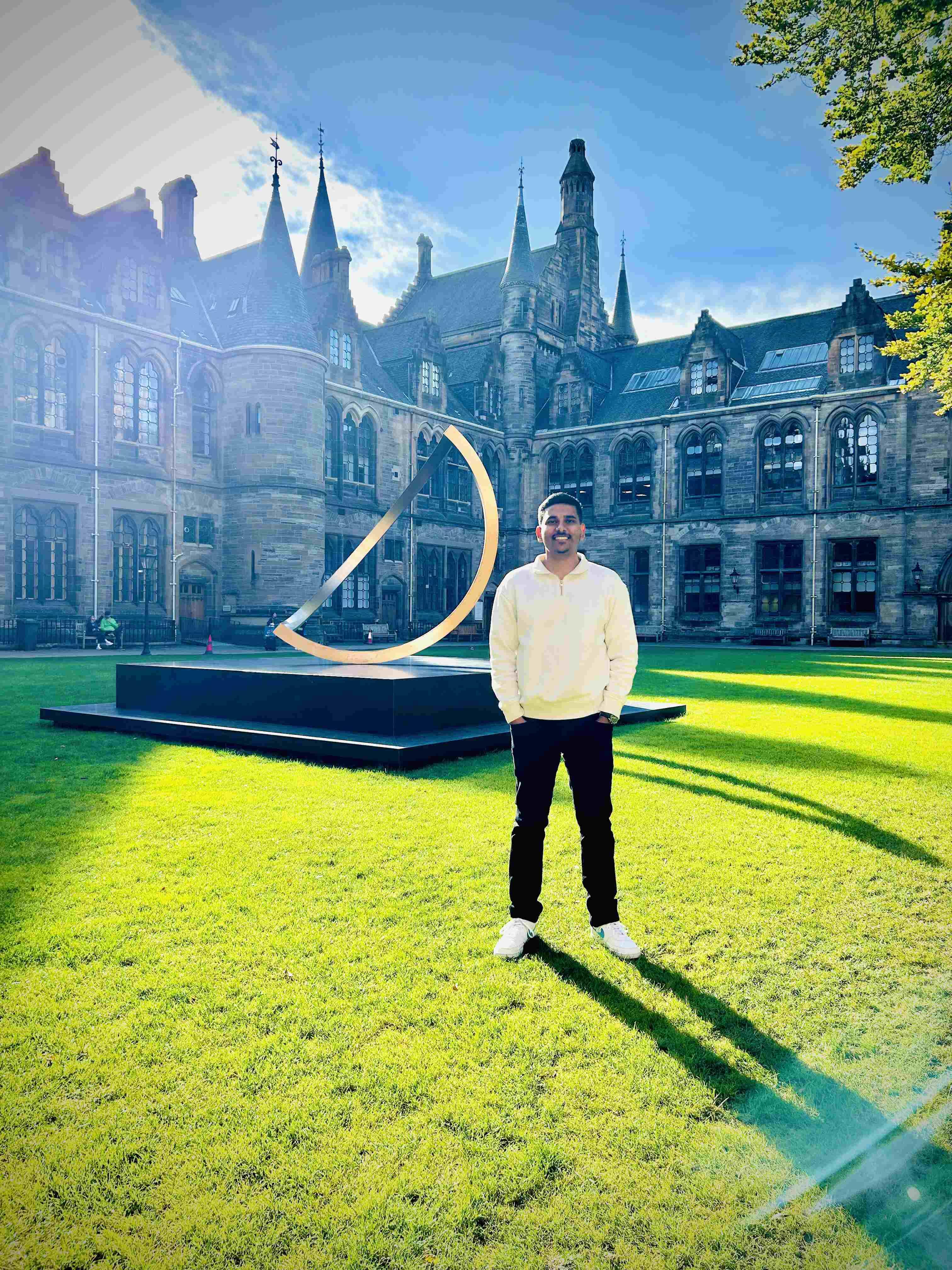 Rithik Sah Review at University Of Glasgow [UNI OF GLASGOW], Glasgow ...