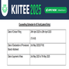 KIIT Courses & Fees 2025